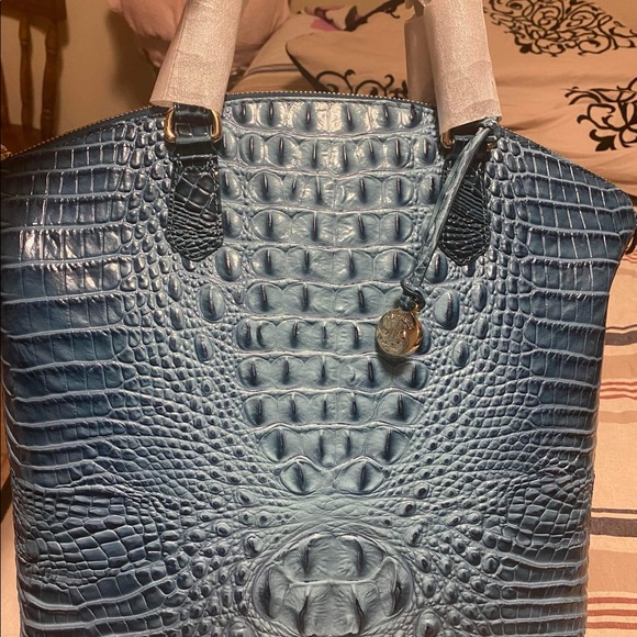 Brahmin | Bags | Brahmin Large Duxbury Bottle Blue Ombre | Poshmark
